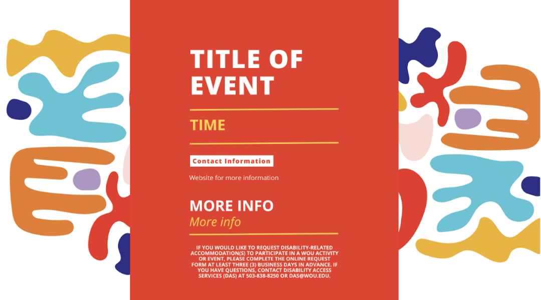 Monitor Flyer Guidelines – Marketing & Communication