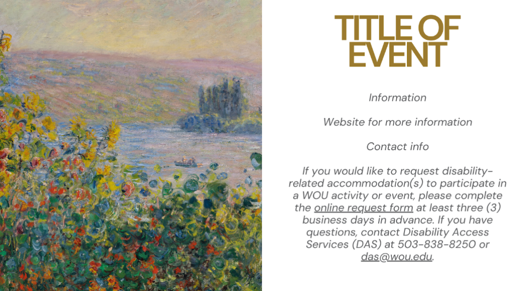 Monitor Flyer Guidelines – Marketing & Communication